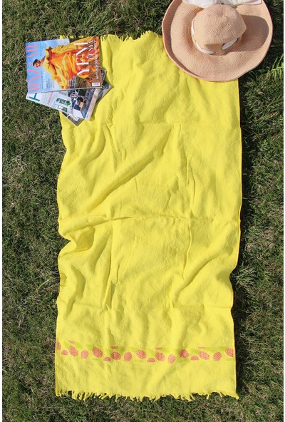 Baveno Pamuk Baskılı 70 x 150 cm Plaj Havlusu