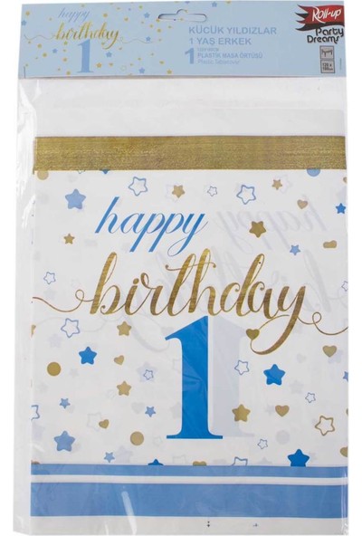 Bs İthalat 1 Yaş Erkek Masa Örtüsü Mavi 120X180 cm Bs İthalat 1 Yaş Erkek Masa Örtüsü Mavi 120X180 cm