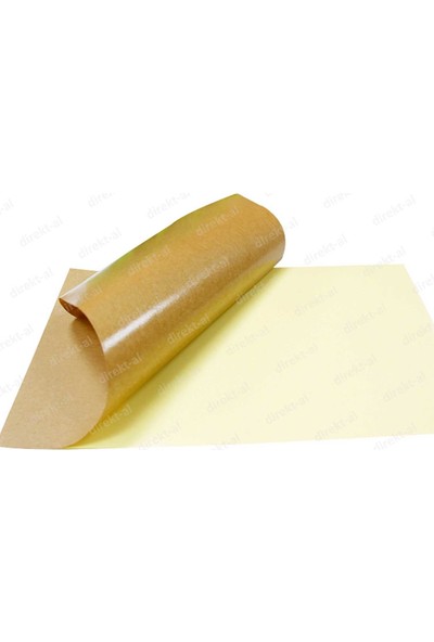 DirektAl Kraft Yapışkanlı Sticker Kağıt Etiketlik Kalın A4 70 gr. 50 Yaprak DirektAl Kraft Yapışkanlı Sticker Kağıt Etiketlik Kalın A4 70 gr. 50 Yaprak