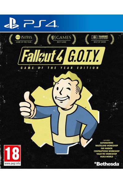 Fallout 4 Game Of The Year Edition İkinci El PS4 Oyun Fallout 4 Game Of The Year Edition İkinci El PS4 Oyun