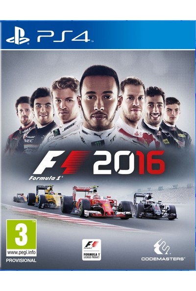 Formula 1 F1 2016 Ikinci El Ps4 Oyun