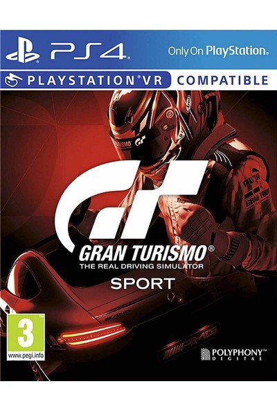 Gran Turismo Sport Türkçe Alt Yazı İkinci El PS4 Oyun