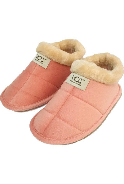 Nisanca Peluş Sıcak Astar Kadın Panduf- Kadın Ev Botu