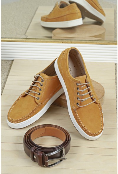 My Black Shoes Erkek Casual Günlük Sarı Nubuk Ayakkabı 707 My Black Shoes Erkek Casual Günlük Sarı Nubuk Ayakkabı 707