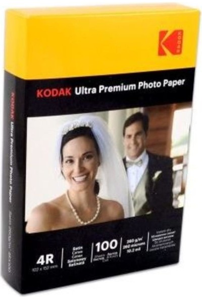 Kodak Ultra Premium (Glossy) Parlak 10X15 260GR Fotoğraf Kağıdı Kodak Ultra Premium (Glossy) Parlak 10X15 260GR Fotoğraf Kağıdı