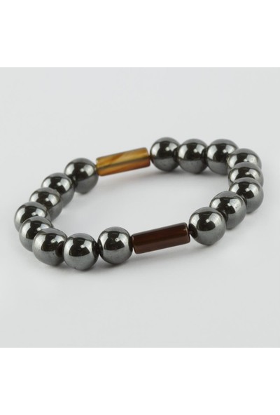 Raymal Fashion Hematit Doğal Taşlı Bileklik Raymal Fashion Hematit Doğal Taşlı Bileklik
