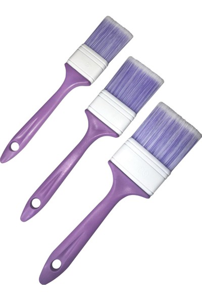 Luna 3'lü Aşçı Fırça Seti