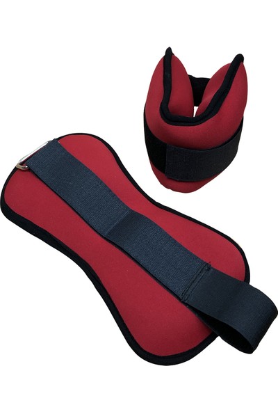 Bluu Elite Neopren El ve Ayak Ağırlığı Çift Kırmızı 0,5 kg x 2'li Bluu Elite Neopren El ve Ayak Ağırlığı Çift Kırmızı 0,5 kg x 2'li