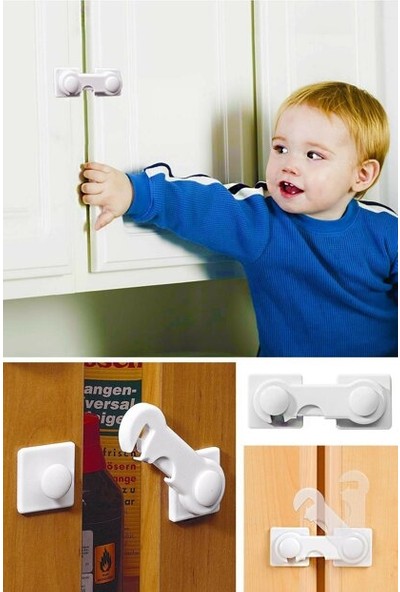 Viviana Shopping Çocuk Dolap Kapak Kilidi 6'lı