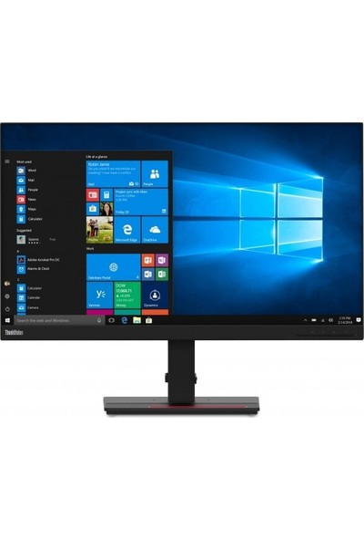 Lenovo ThinkVision 61EDGAT2TK 27'' 60Hz 4ms (HDMI+Display) QHD IPS LED Monitör Lenovo ThinkVision 61EDGAT2TK 27'' 60Hz 4ms (HDMI+Display) QHD IPS LED Monitör