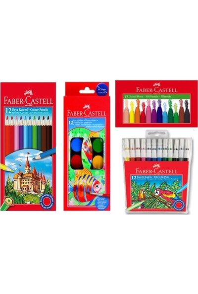 Faber-Castell Boyama Seti 4'lü