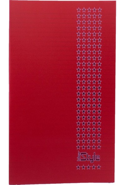 New Style Çizgili 60 Yaprak Plastik Kapak A4 Boy Defter New Style Çizgili 60 Yaprak Plastik Kapak A4 Boy Defter