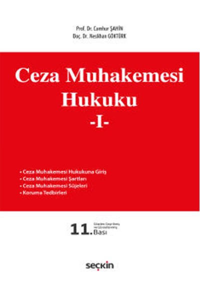 Ceza Muhakemesi Hukuku – 1 - Cumhur Şahin Ceza Muhakemesi Hukuku – 1 - Cumhur Şahin