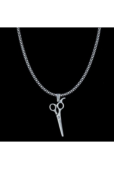 Candie Silver Makas Model Gümüş Kolye Candie Silver Makas Model Gümüş Kolye