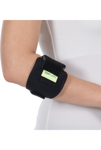 Wingmed Epikondilit Bandajı Silikon Destekli (Tenisçi, Golfçü, Sporcu Dirseği Bandı)