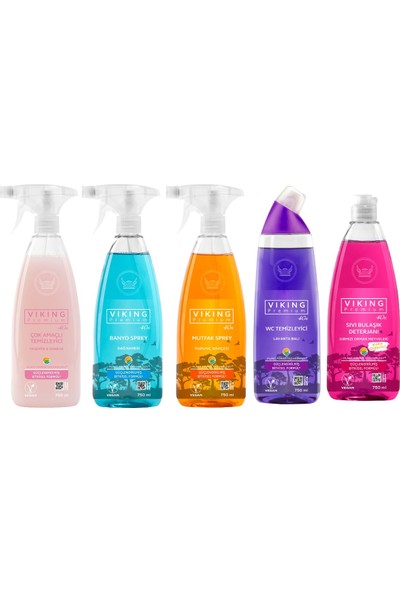 Viking Premium Vegan 5 Li Fırsat Paketi Menekşe Viking Premium Vegan 5 Li Fırsat Paketi Menekşe