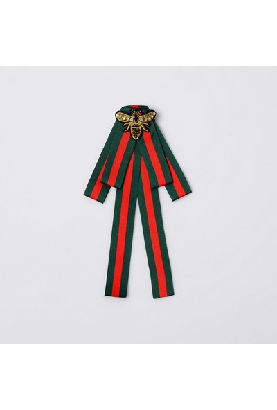 Moda1001 Arı Figürlü Uzun Kurdela Broş Moda1001 Arı Figürlü Uzun Kurdela Broş