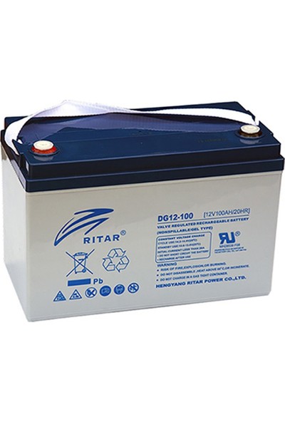Ritar 100 Amper Ritar Jel Akü Ritar 100 Amper Ritar Jel Akü