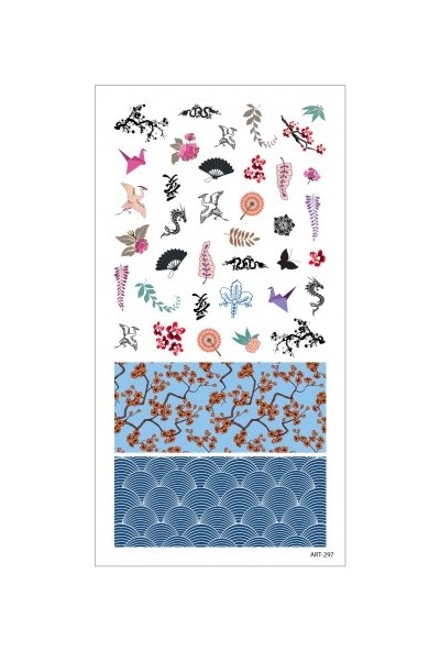 Artikel Japon Sembolik Şekiller Tırnak Dövmesi, Tırnak Tattoo, Nail Art, Tırnak Sticker Artikel Japon Sembolik Şekiller Tırnak Dövmesi, Tırnak Tattoo, Nail Art, Tırnak Sticker