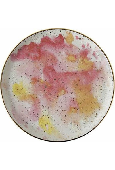 Porland Cosmos Desen Düz Tabak 20cm Porland Cosmos Desen Düz Tabak 20cm