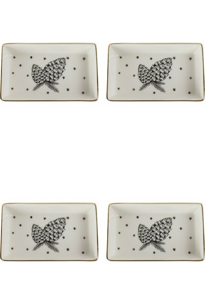 Porland Forest Kahvaltı&Meze Tabağı 11cm 4'lü 04LFH000445 Porland Forest Kahvaltı&Meze Tabağı 11cm 4'lü 04LFH000445
