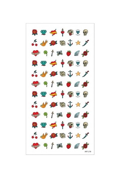 Artikel Old School Tırnak Dövmesi, Tırnak Tattoo, Nail Art, Tırnak Sticker Artikel Old School Tırnak Dövmesi, Tırnak Tattoo, Nail Art, Tırnak Sticker