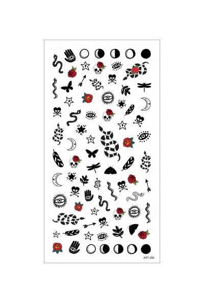 Artikel Ezoterik-1 Tırnak Dövmesi, Tırnak Tattoo, Nail Art, Tırnak Sticker Artikel Ezoterik-1 Tırnak Dövmesi, Tırnak Tattoo, Nail Art, Tırnak Sticker