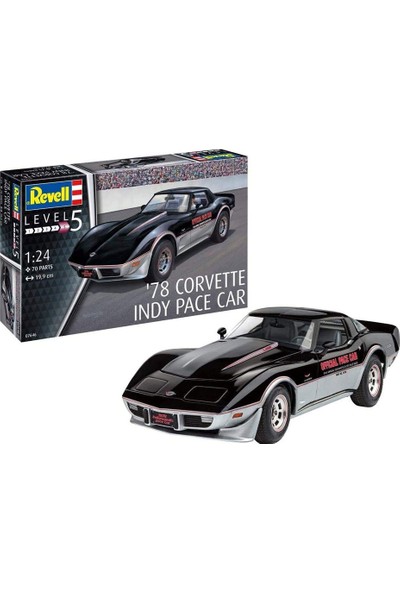 Revell Maket Seti 78 Corvette Indy Pace Car 67646 Revell Maket Seti 78 Corvette Indy Pace Car 67646