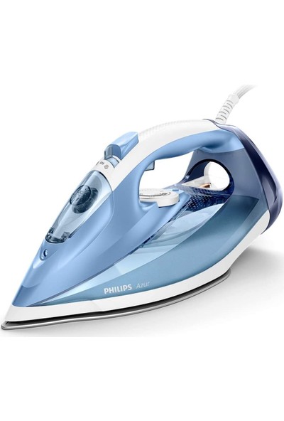 Philips Azur GC4532/20 Buharlı Ütü 180G Şok Buhar, 2400W & Steamglide Taban – Mavi/beyaz Philips Azur GC4532/20 Buharlı Ütü 180G Şok Buhar, 2400W & Steamglide Taban – Mavi/beyaz