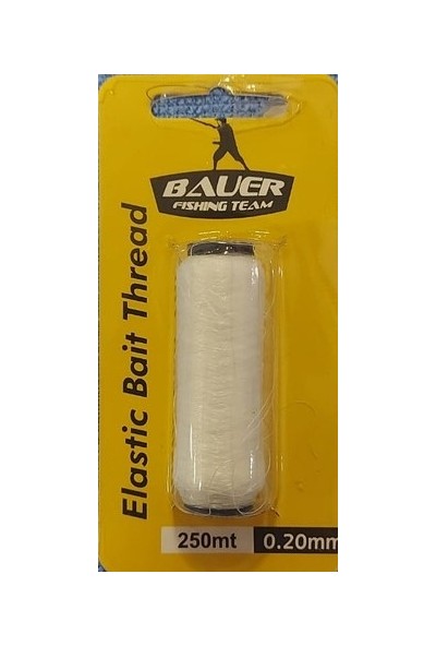 Bauer Elastic Yem Ipi 250MT 0,20MM Yem Sarma Ipi