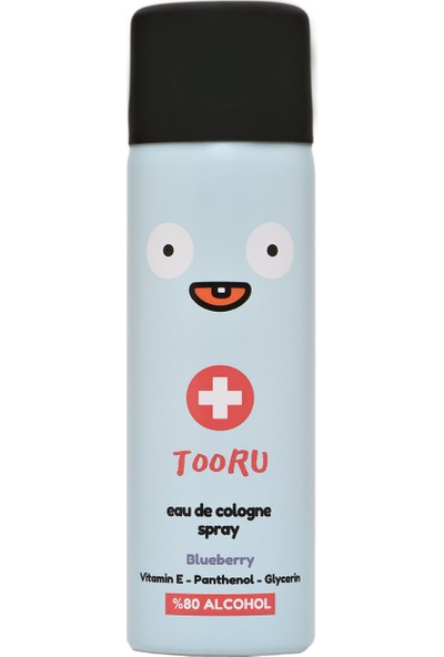 Tooru Sprey Kolonya Blueberry 50 ml