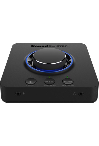 Creative Sound Blaster X3 - Hi-Res - 7.1 Harici USB Dac ve Amp Ses Kartı - Super X-Fi®- Pc ve Mac Uyumlu Creative Sound Blaster X3 - Hi-Res - 7.1 Harici USB Dac ve Amp Ses Kartı - Super X-Fi®- Pc ve Mac Uyumlu