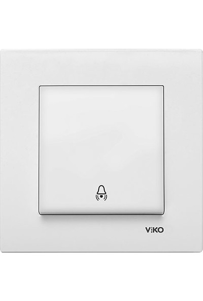 Viko Karre Zil Anahtarı Beyaz (90967006)