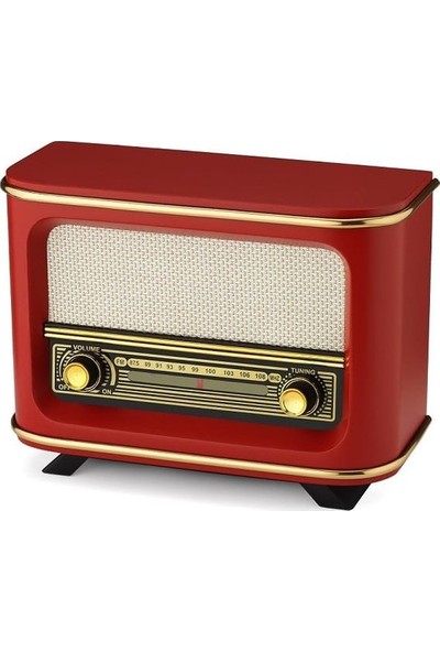 Turink Bluetoothlu USB Aux Girişli Nostaljik Ahşap Radyo Istanbul Modeli + Adaptör + Pil Turink Bluetoothlu USB Aux Girişli Nostaljik Ahşap Radyo Istanbul Modeli + Adaptör + Pil