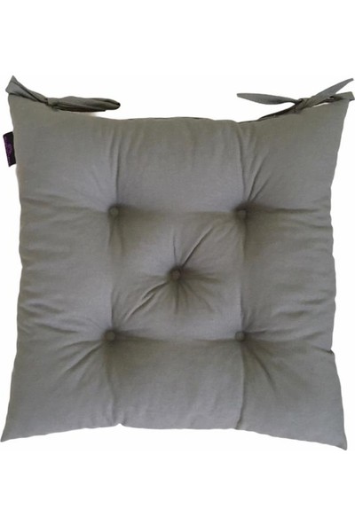 By Kutlay Home Collection Bykutlay Home Collection Sandalye Minderi, Duck Kumaş, Antrasit Renk, 1. Kalite Slikon, Ortası 5 Yuvarlak Dikişli, 40*40 Cm. By Kutlay Home Collection Bykutlay Home Collection Sandalye Minderi, Duck Kumaş, Antrasit Renk, 1. Kalite Slikon, Ortası 5 Yuvarlak Dikişli, 40*40 Cm.