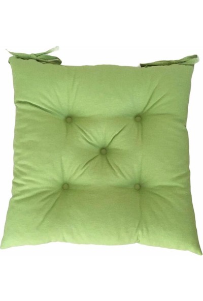 By Kutlay Home Collection Sandalye Minderi, Duck Kumaş, Fıstık Yeşili Renk, 1. Kalite Slikon, Ortası 5 Yuvarlak Dikişli, 45*45 Cm. By Kutlay Home Collection Sandalye Minderi, Duck Kumaş, Fıstık Yeşili Renk, 1. Kalite Slikon, Ortası 5 Yuvarlak Dikişli, 45*45 Cm.