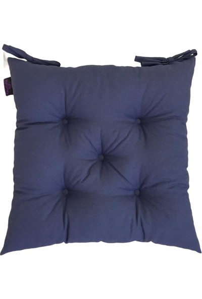 By Kutlay Home Collection Bykutlay Home Collection Sandalye Minderi, Duck Kumaş, Indigo Renk, 1. Kalite Slikon, Ortası 5 Yuvarlak Dikişli, 50*50 Cm. By Kutlay Home Collection Bykutlay Home Collection Sandalye Minderi, Duck Kumaş, Indigo Renk, 1. Kalite Slikon, Ortası 5 Yuvarlak Dikişli, 50*50 Cm.