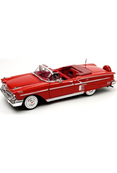 Vardem Motormax 1:24 1958 Chevy Impala Kırmızı Vardem Motormax 1:24 1958 Chevy Impala Kırmızı