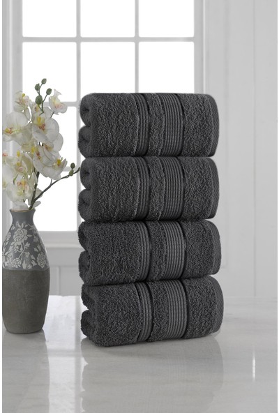 Julie 4'lü 50 x 85 cm Softy Havlu Seti