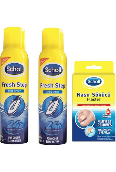 Koku Giderici ve Terleme Önleyici Ayakkabı Bakım Spreyi 150 ml x 2 Adet + Sökücü Flaster 8 Bant Koku Giderici ve Terleme Önleyici Ayakkabı Bakım Spreyi 150 ml x 2 Adet + Sökücü Flaster 8 Bant