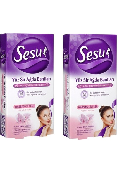 Yüz Ağda Bandı 20'li X2 Adet