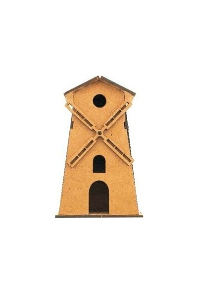Alsa Iş Teknik 3D Ahşap Maket Değirmen Alsa Iş Teknik 3D Ahşap Maket Değirmen