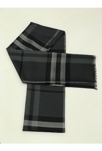 Ela Şal % 20 Ipek Burberry Kadın Şal