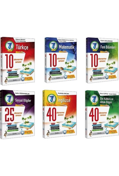 Çanta Yayınlar 7. Sınıf Tüm Dersler Deneme Seti