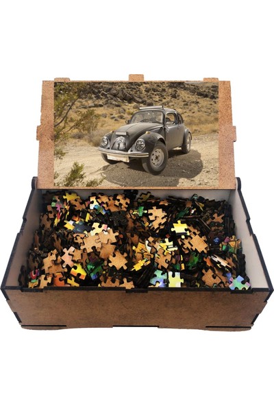 Güven Serigrafi Vosvos 1000 Parça Ahşap Puzzle Yapboz