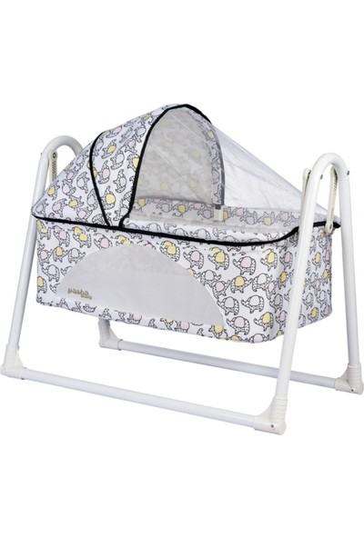 Pasha Baby Comfort Portatif Anne Yanı Sallanır Sepet Beşik - 80 x 50 cm Pasha Baby Comfort Portatif Anne Yanı Sallanır Sepet Beşik - 80 x 50 cm