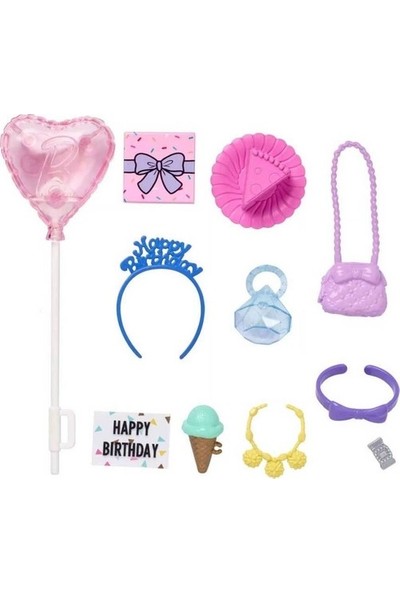 Barbie Barbie'nin Son Moda Aksesuarları GHX36 Barbie Barbie'nin Son Moda Aksesuarları GHX36