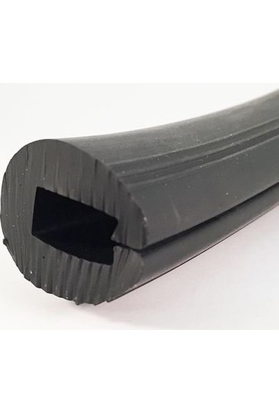 Gözdeler Tekne Kenar Kıyılık Fitili , Küpeşte Fitili - Siyah ( 1 Adet = 1 Metre )