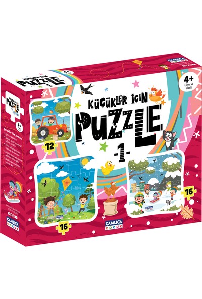 Çamlıca Çocuk Yayınları Küçükler Için Puzzle - 1 (Kutulu) Çamlıca Çocuk Yayınları Küçükler Için Puzzle - 1 (Kutulu)