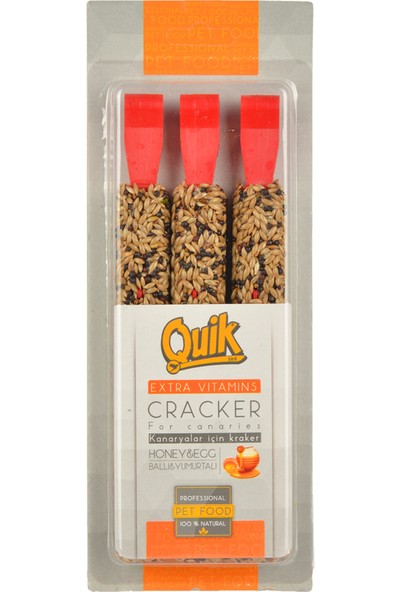 Quik Ballı Kanarya Krakeri 3 Lü Quik Ballı Kanarya Krakeri 3 Lü